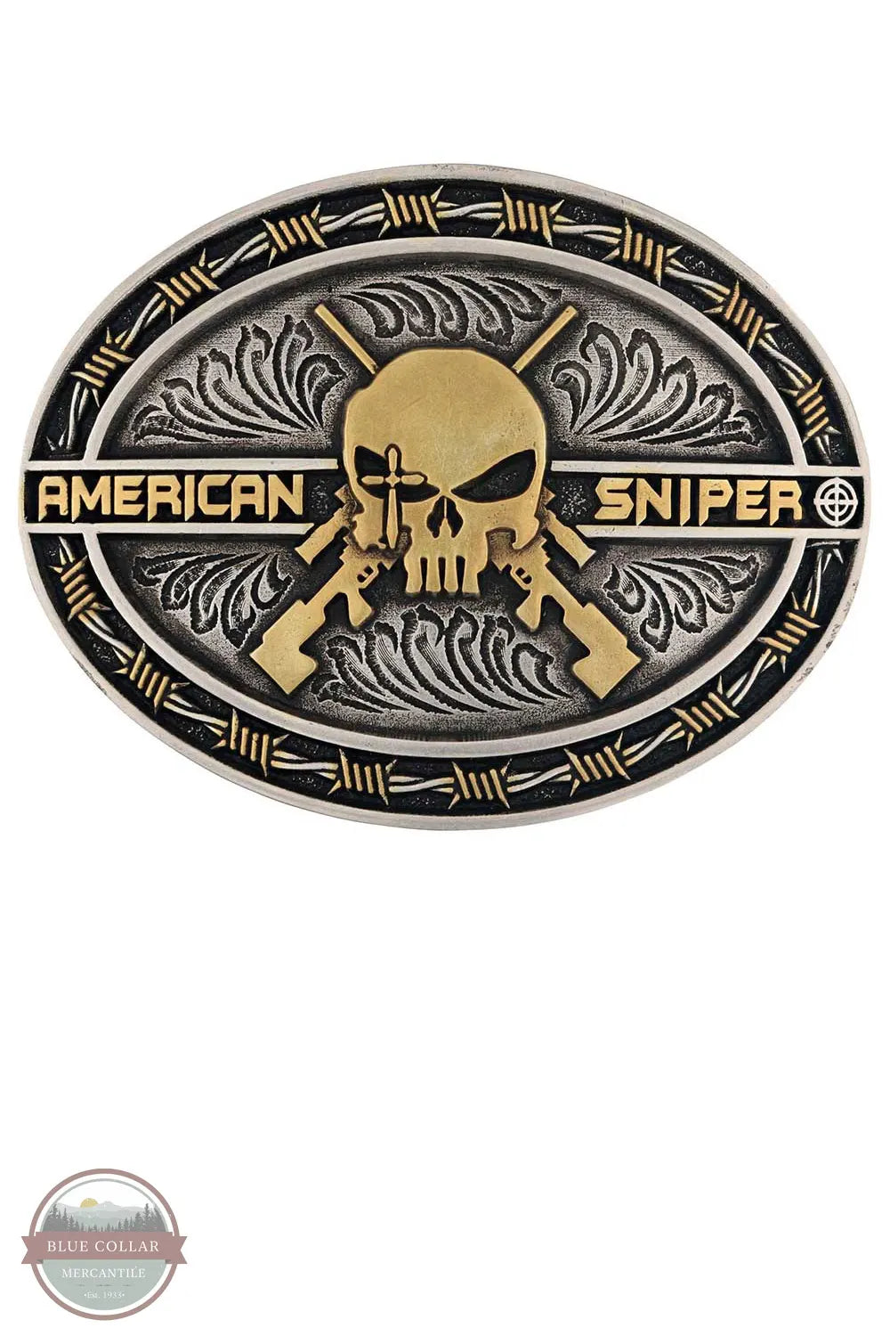A991CK Cover Fire Chris Kyle Attitude Buckle